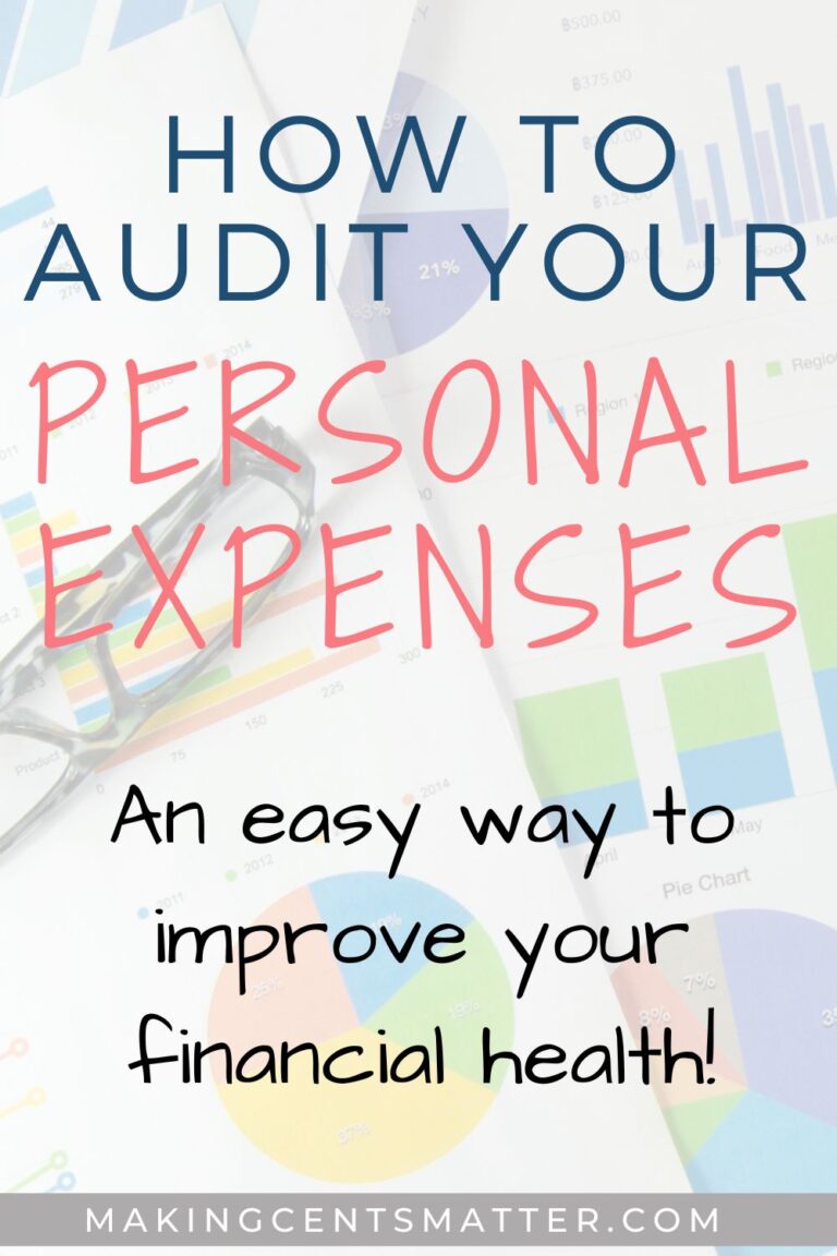 How To Audit Your Personal Finances: A Step-By-Step Guide - Making ...
