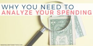 How To Complete A Spending Analysis and Master Your Finances! - Making ...